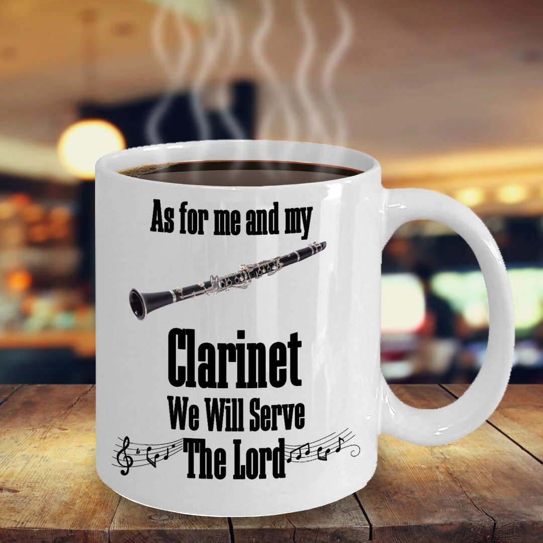 Clarinet Player Gift: Religious Scripture Verse Coffee Mug - Etsy