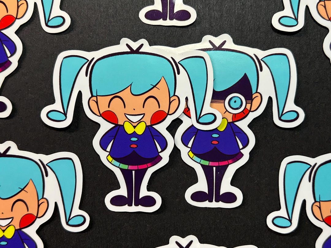 Vocaloid Hatsune Miku Static by Flavor Foley Glossy Vinyl Sticker - Etsy
