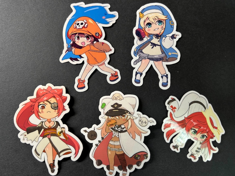 Guilty Gear Stickers | Bridget | May | Ramlethal Valentine | Baiken ...