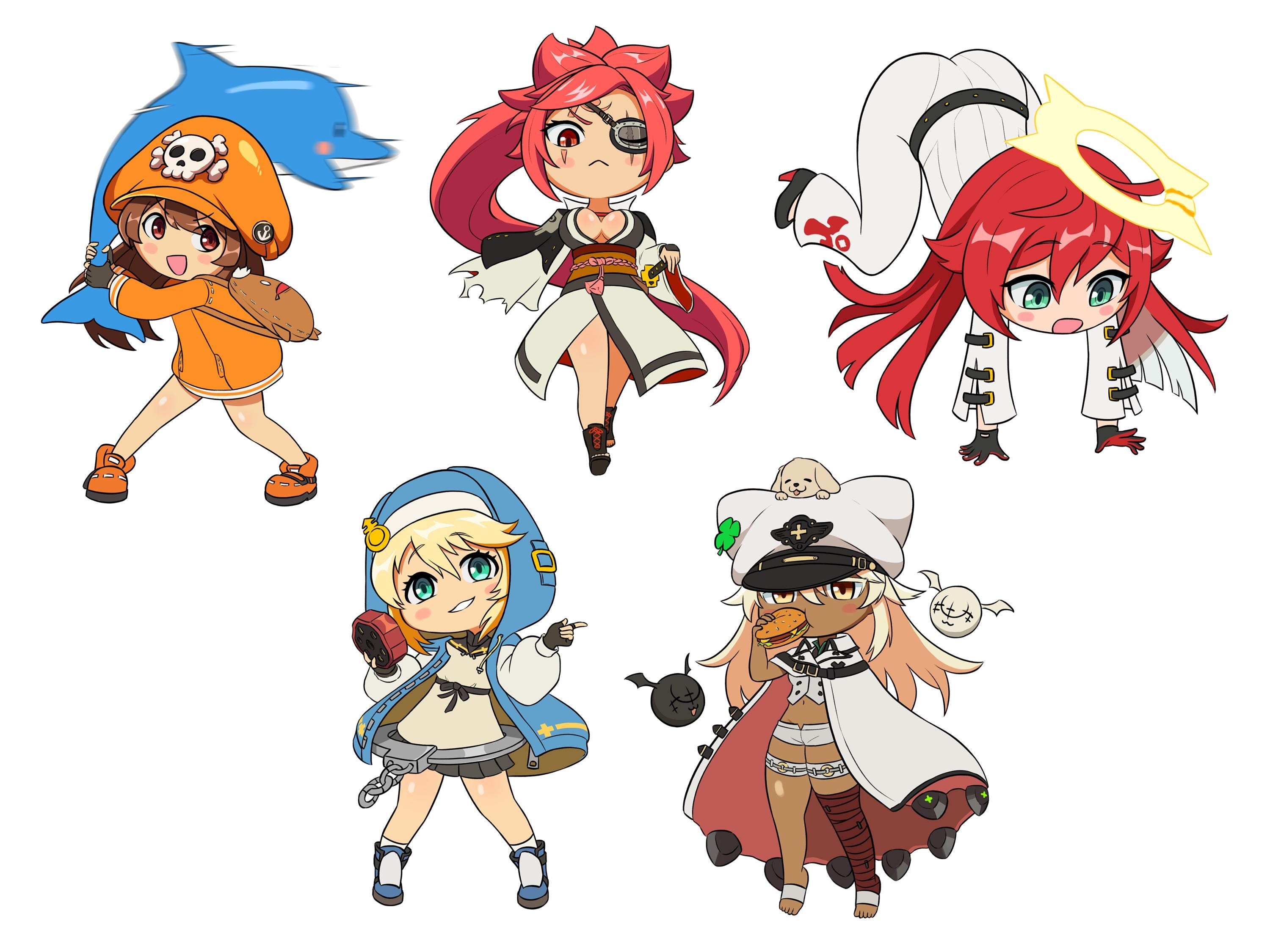 Guilty Gear Stickers | Bridget | May | Ramlethal Valentine | Baiken ...