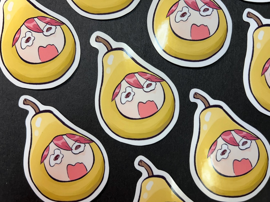 Vocaloid Kasane Teto | Pearto Meme Glossy Vinyl Sticker - Etsy UK