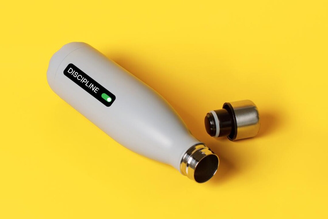 Discipline Sticker, Motivational Sticker, Weightlifting Sticker, Gym ...