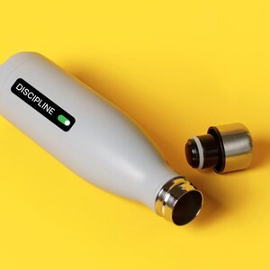 Discipline Sticker, Motivational Sticker, Weightlifting Sticker, Gym ...