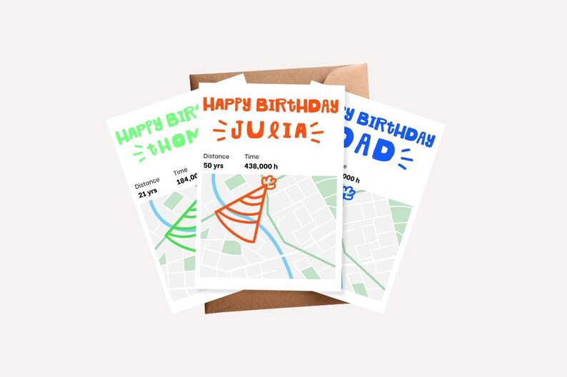 Personalized Runner Birthday Card, Custom Cyclist Card, Custom Marathon ...