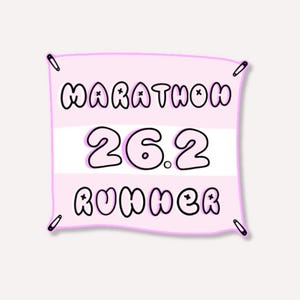 Marathon Runner Magnet, Marathon, Gifts for Runners, 26.2 - Etsy