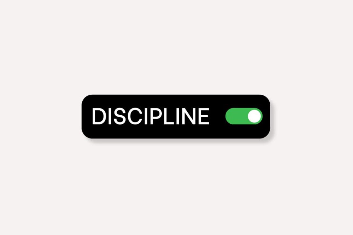 Discipline Sticker, Motivational Sticker, Weightlifting Sticker, Gym ...
