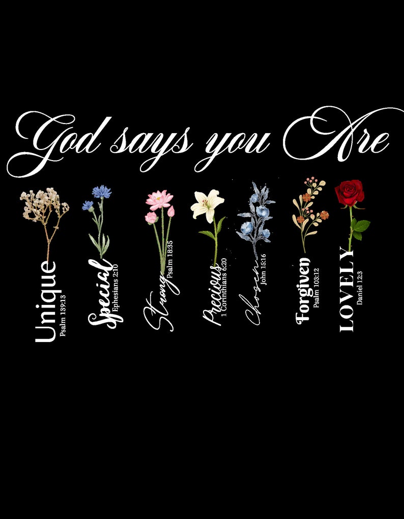 God Says You Are Png - Etsy