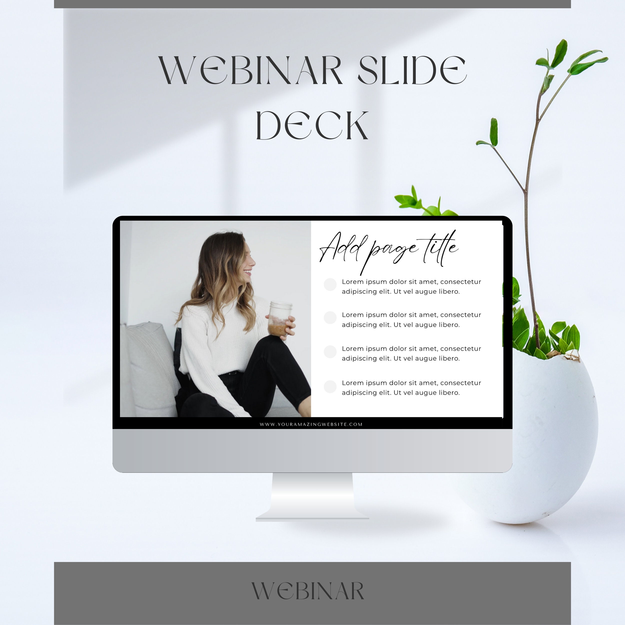 50 Webinar Slide Deck - Etsy