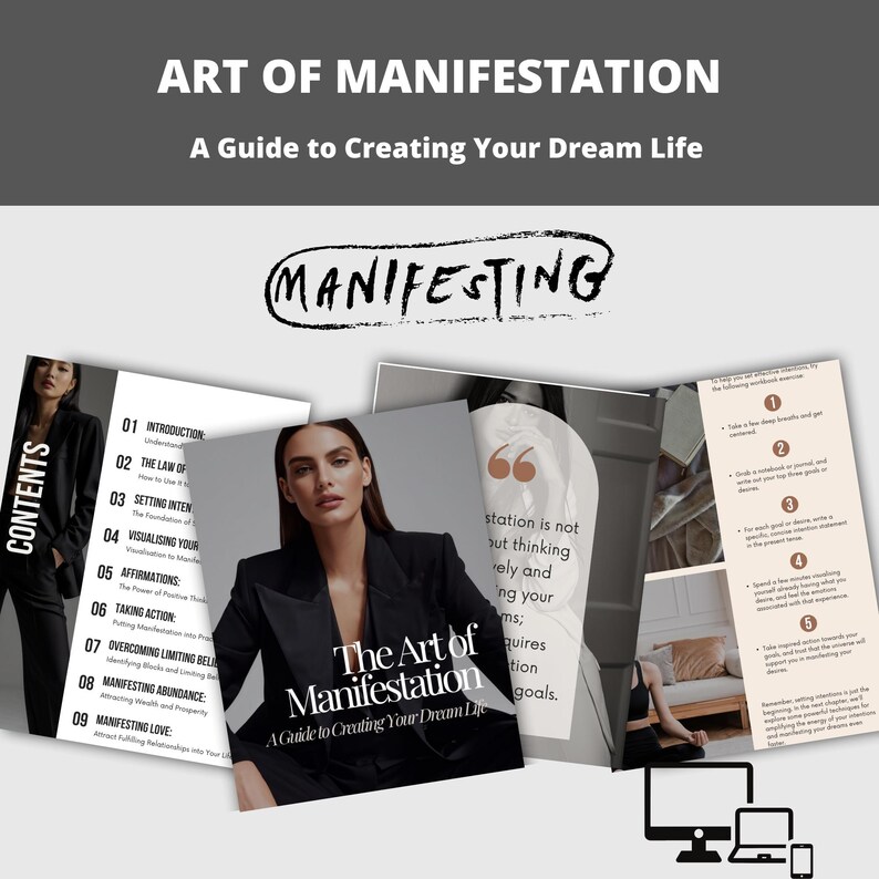The Art of Manifestation - Etsy