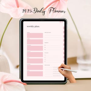 2025 Daily Planner - Etsy