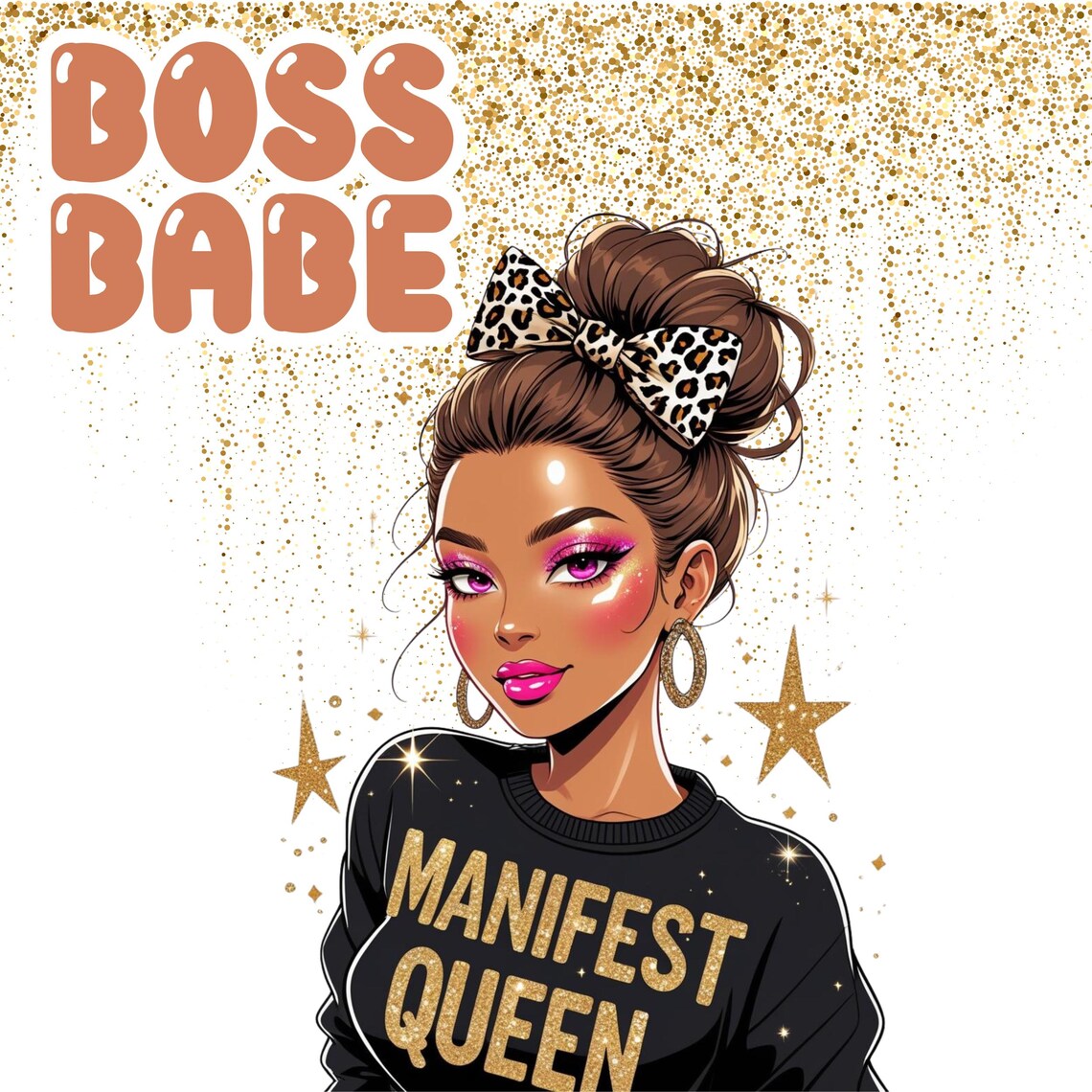 Boss Lady Clipart Bundle - Etsy