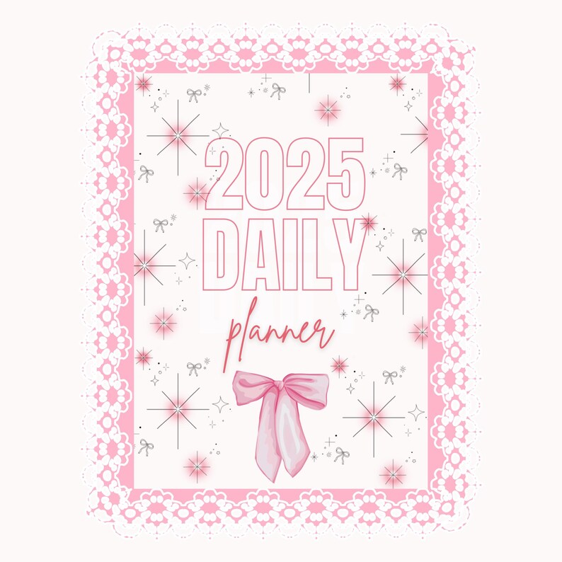 2025 Daily Planner - Etsy