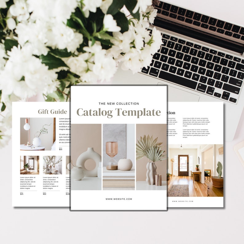 Catalog Template Done for You - Etsy