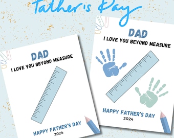 Hooked on Daddy Handprint 2 Kids DIY Father's Day Gift From Baby ...