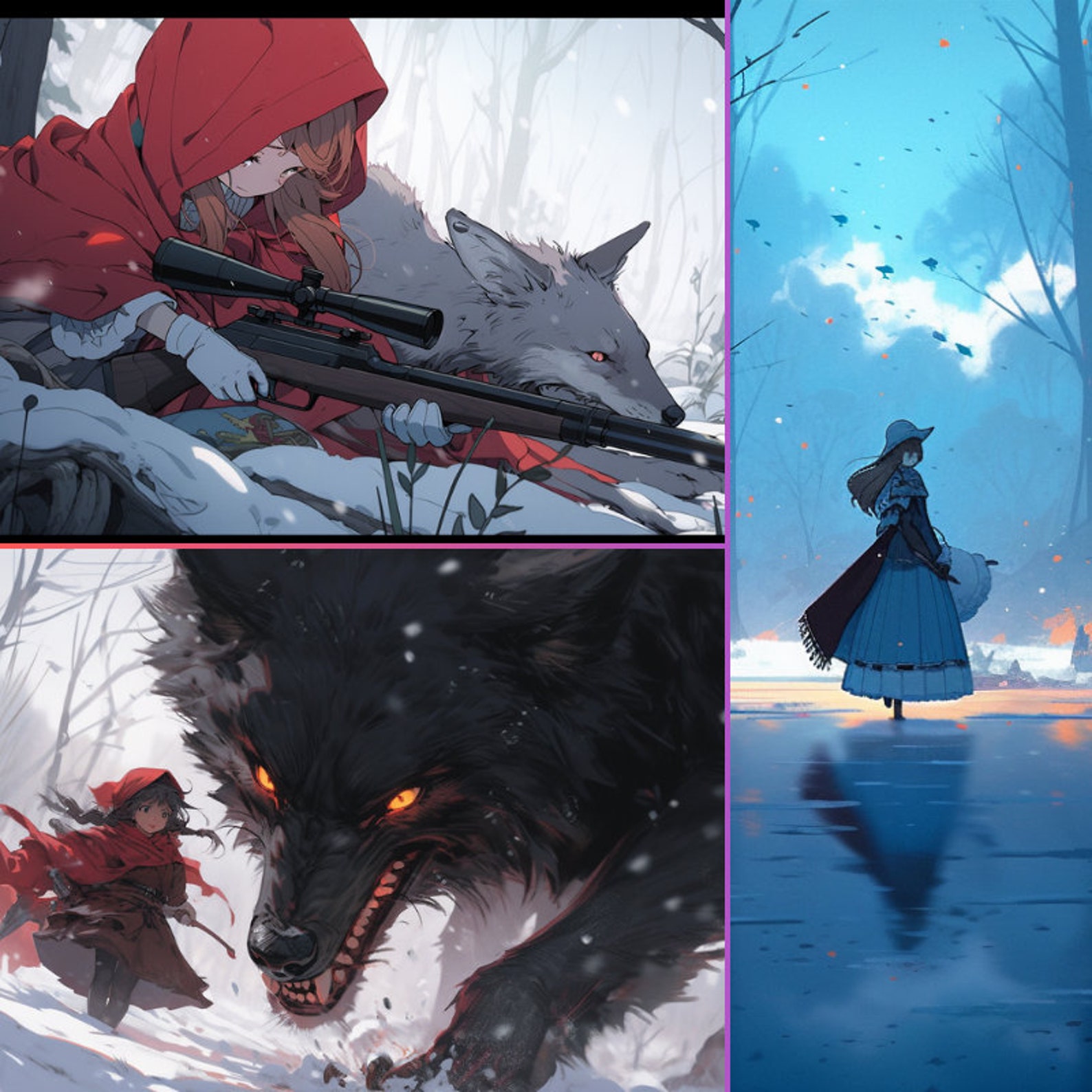 Winter Wonderland | 40+ Bundle, Alice, Mad Hatter, Cheshire Cat, Riding ...