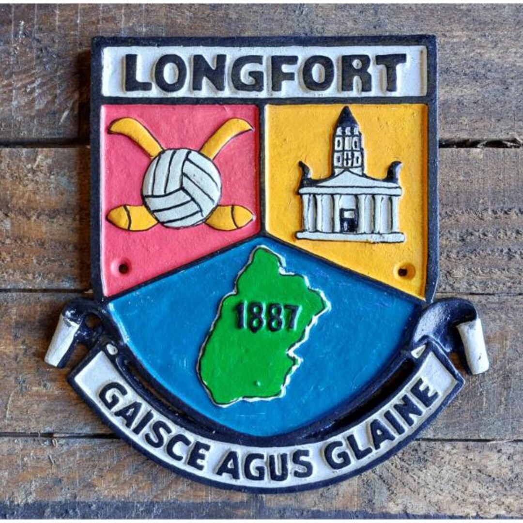 Longford Cast Iron GAA Crest - Etsy