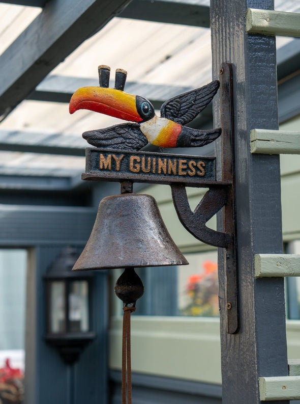 Guinness Toucan Cast Iron Bell - Etsy UK