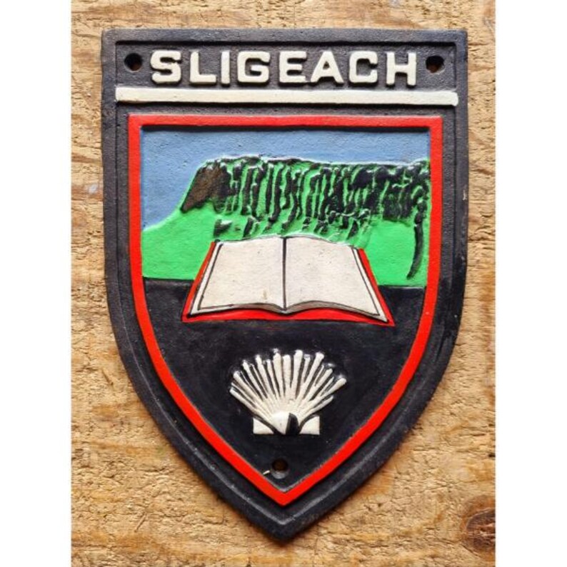 Sligo GAA Crest Cast Iron Sign - Etsy