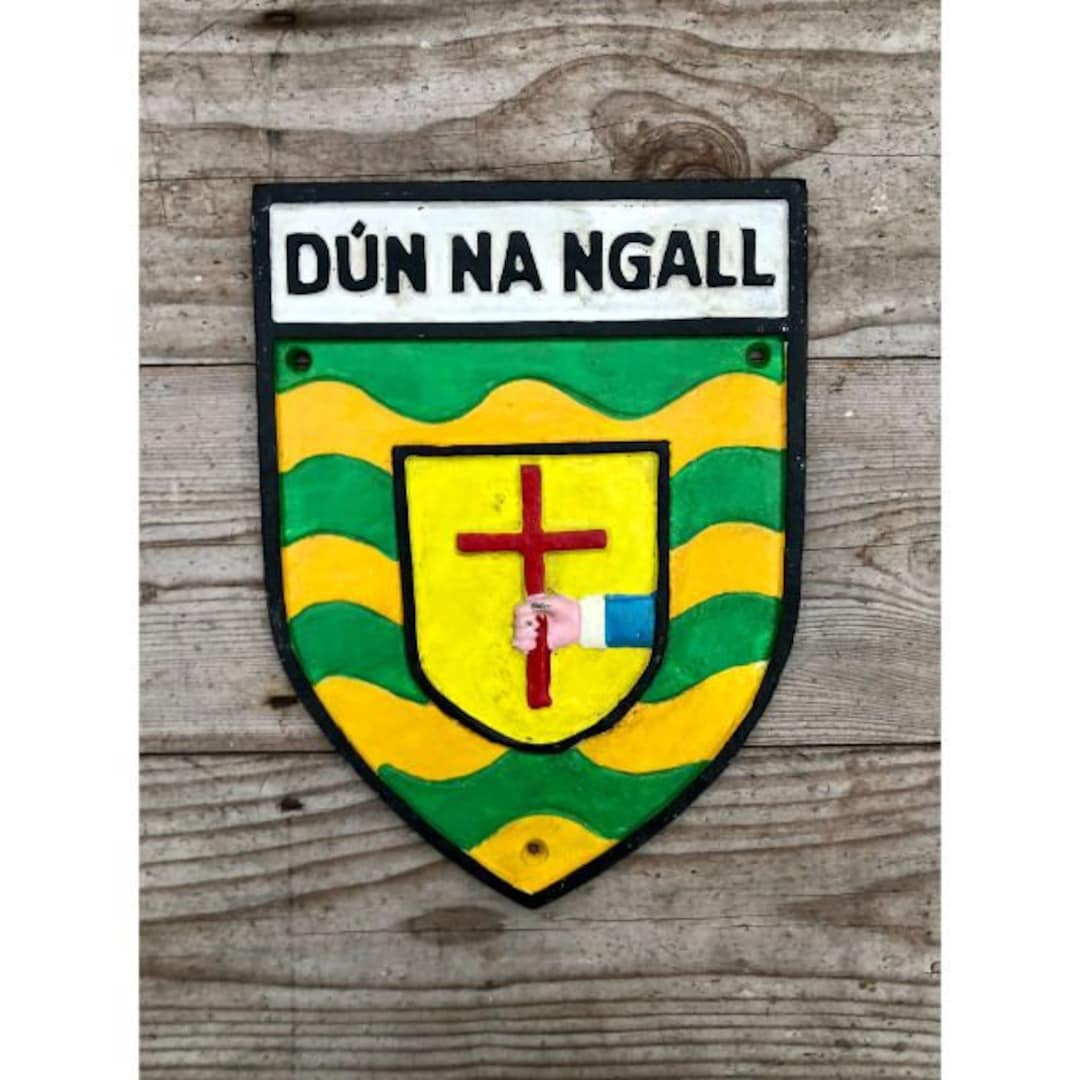 Donegal Cast Iron GAA Sign - Etsy