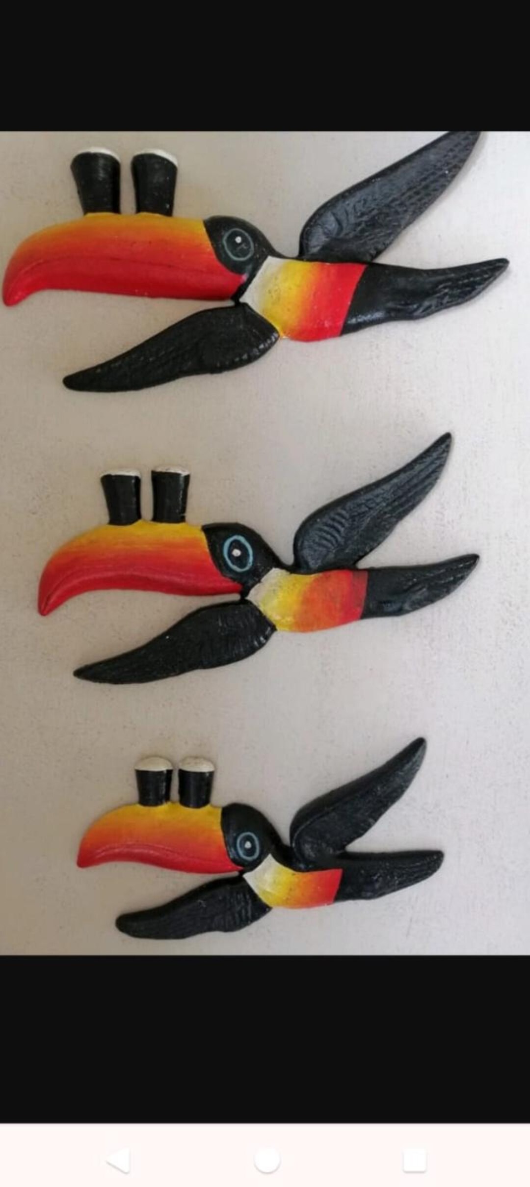 Guinness Trio of Graduated Flying Toucans (cast Iron) - Etsy