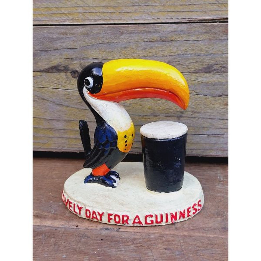 Small Resin Guinness Toucan Desktop Figurine - Etsy