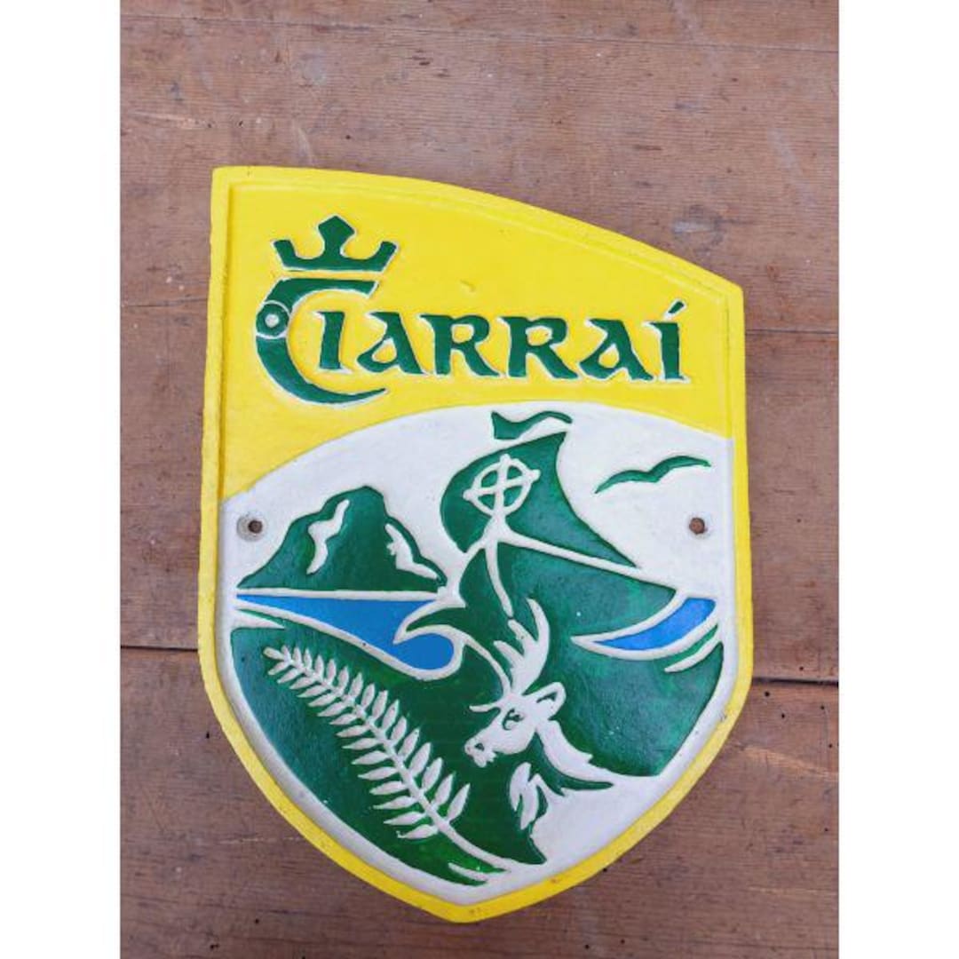 Kerry Cast Iron GAA Crest - Etsy