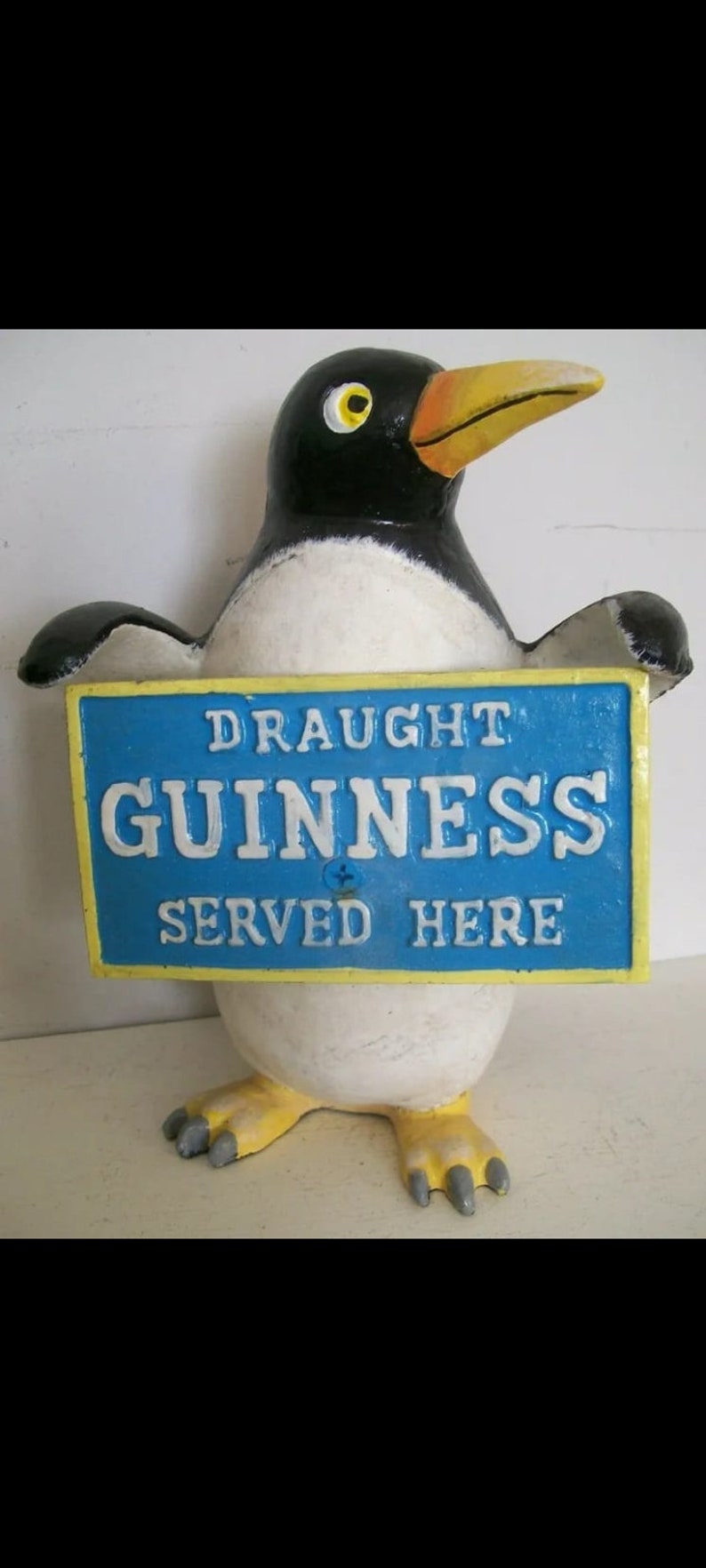 Guinness Penguin Bar Counter Figureine - Etsy