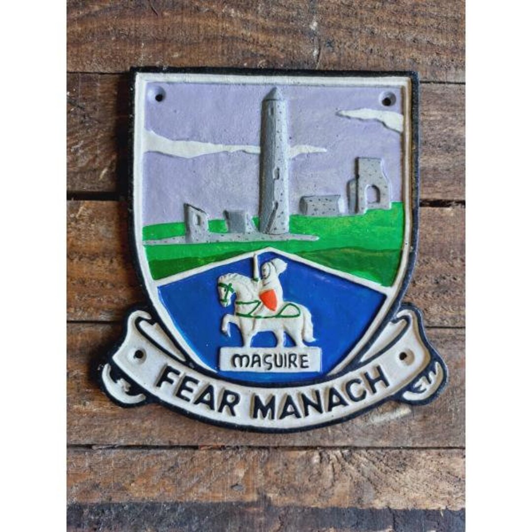 Fermanagh GAA Cast Iron Crest - Etsy