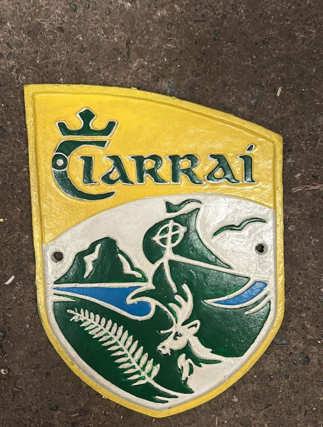 Kerry Cast Iron GAA Crest - Etsy