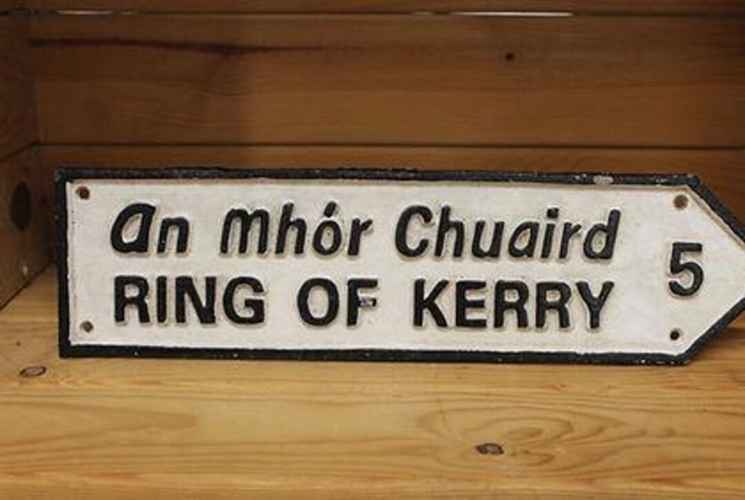Ring of Kerry Cast Iron Road Sign - Etsy