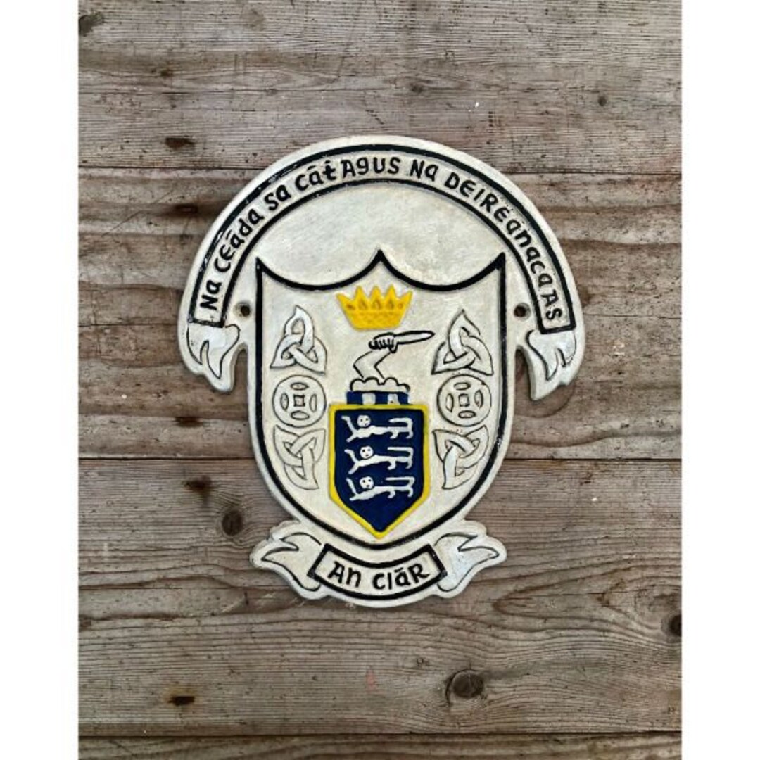 Clare Cast Iron GAA Sign - Etsy