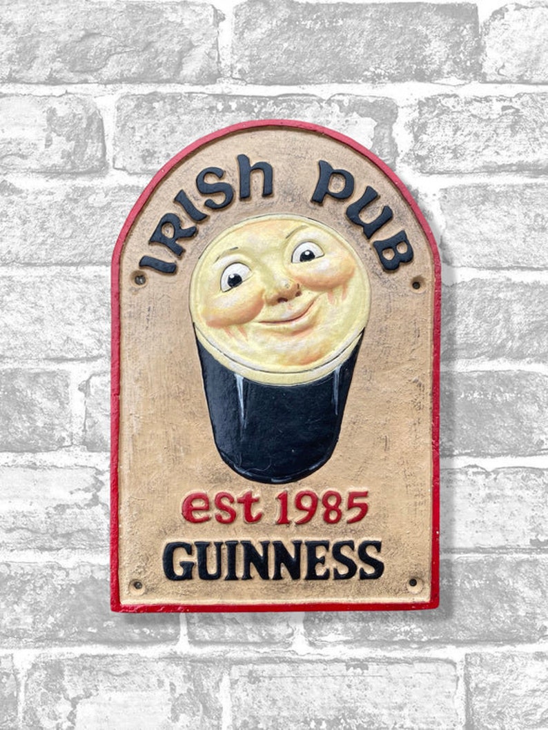Guinness Irish Pub Sign - Etsy