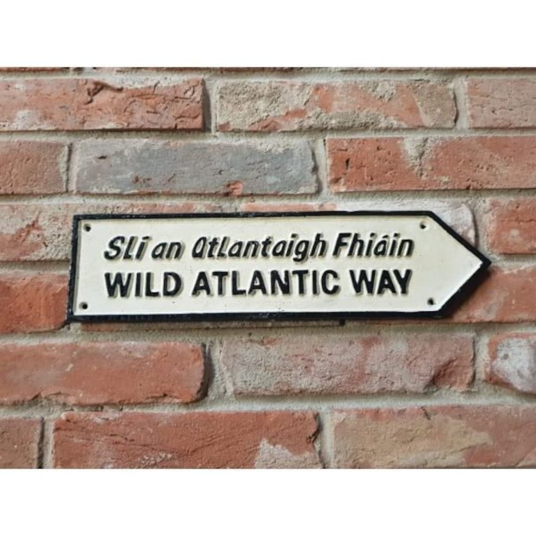 Wild Atlantic Way Cast Iron Sign - Large - Etsy
