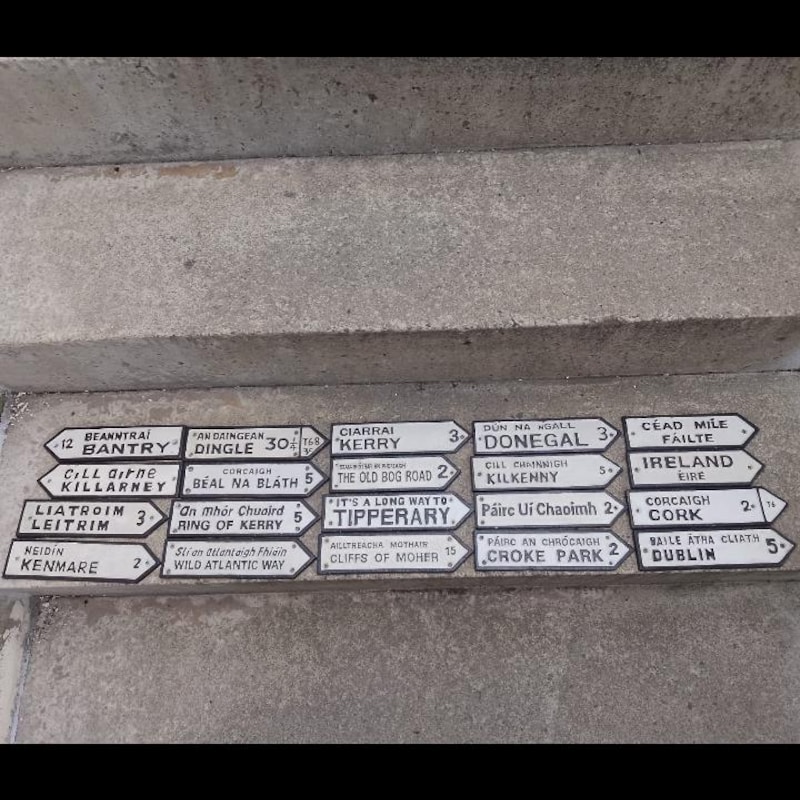 Small Ireland Sign - Etsy UK