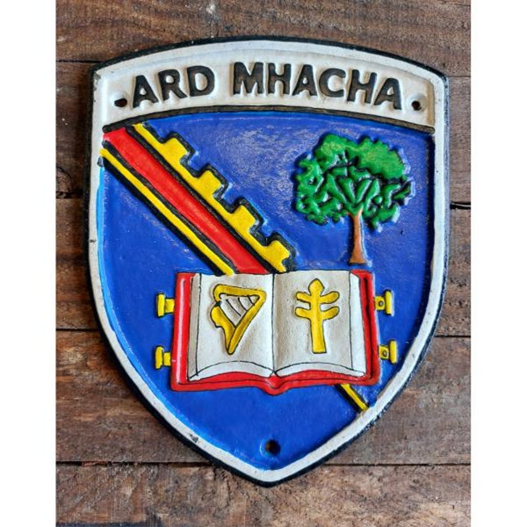 Armagh GAA Crest Cast Iron Sign - Etsy