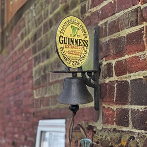 Guinness Yellow Label Oval Bell - Etsy