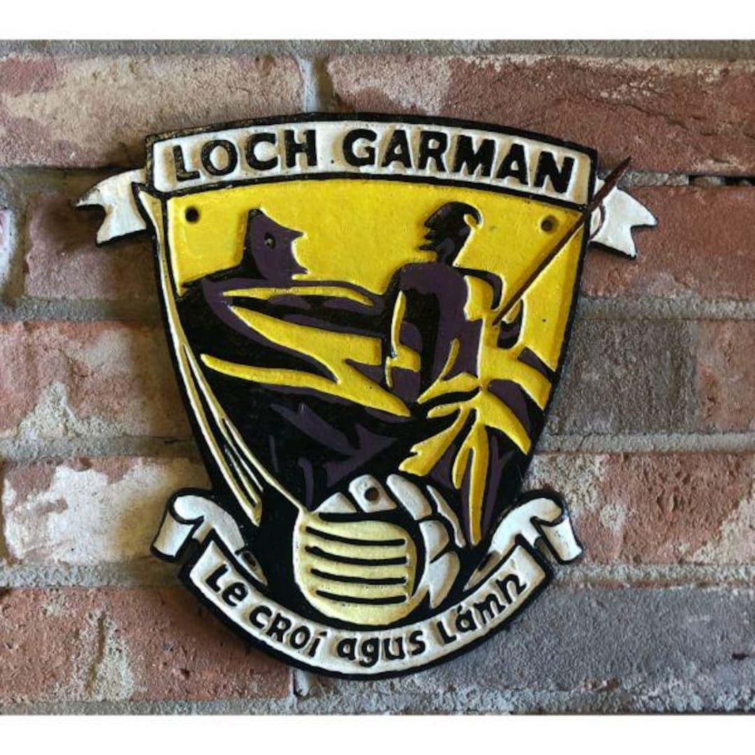 Wexford GAA Crest Cast Iron Sign - Etsy