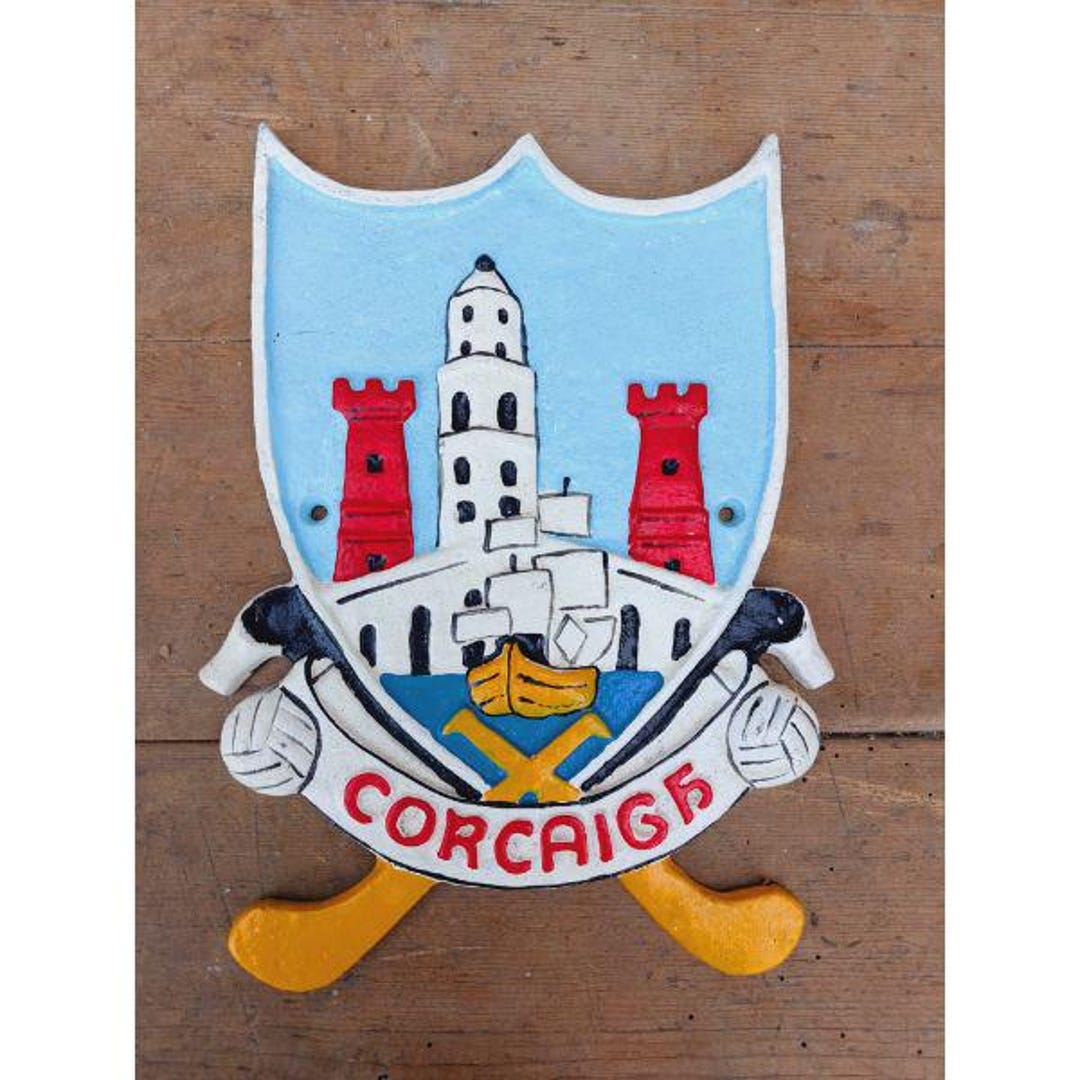 Cork GAA Crest Cast Iron Sign - Etsy