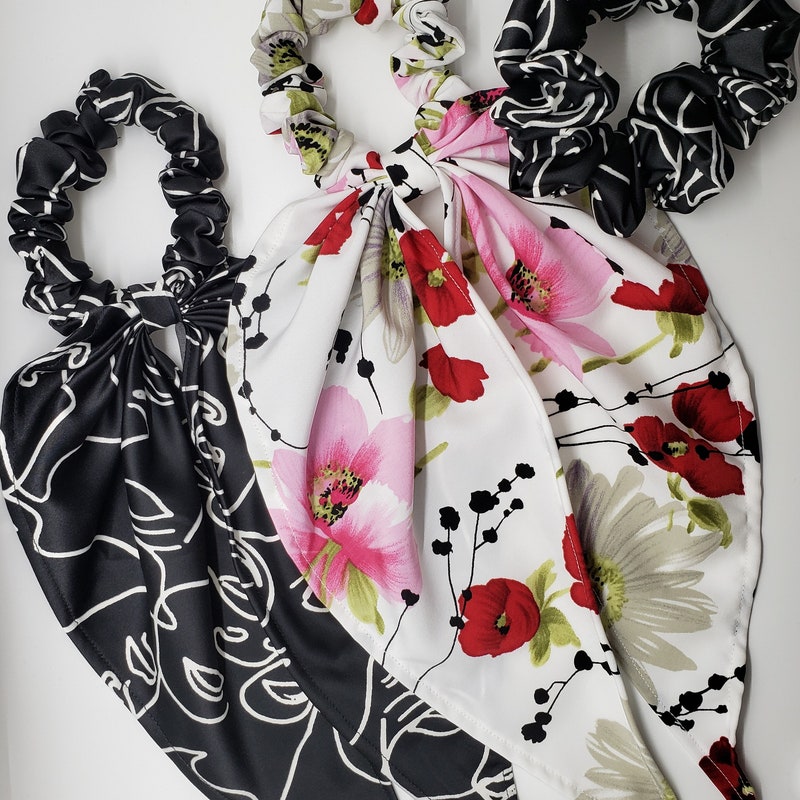 Bow Scrunchie - Etsy