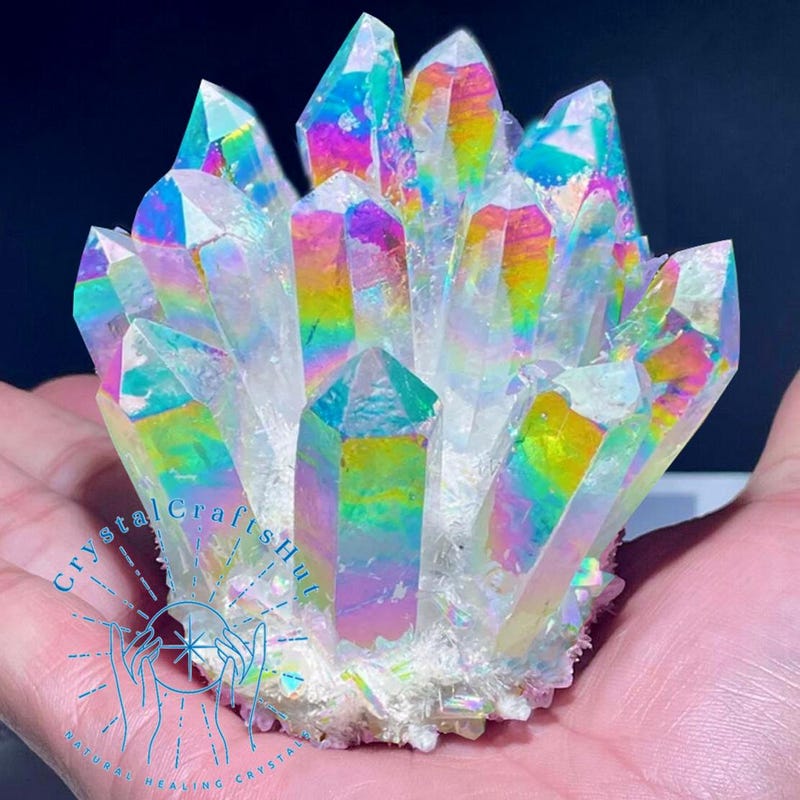 Angel Aura Quartz - Etsy