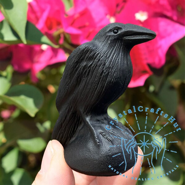 Crow Figurine - Etsy