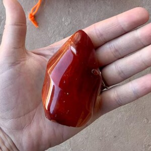 Raw Carnelian Flame Shaped Crystal AAA Large Rose Quartz Crystal Fire ...