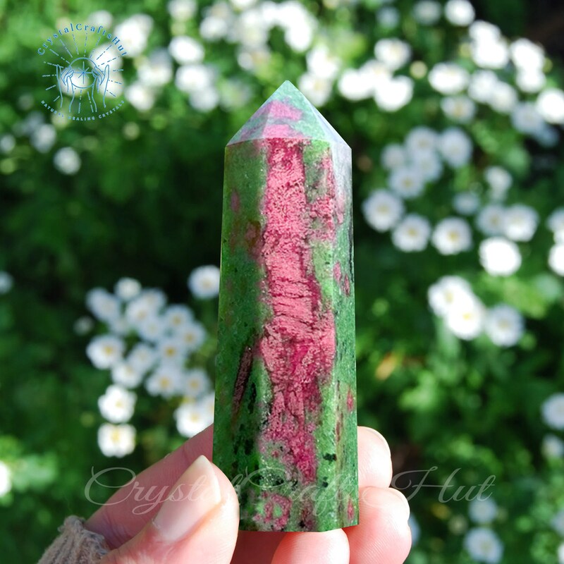 Ruby Zoisite Stone - Etsy
