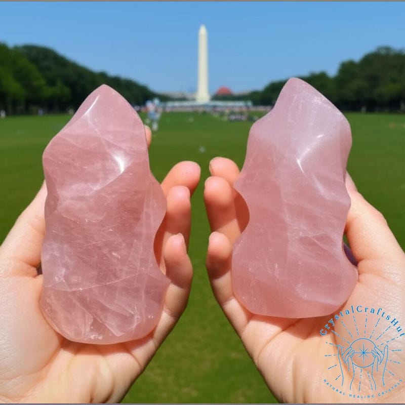 Large Rose Quartz - Etsy