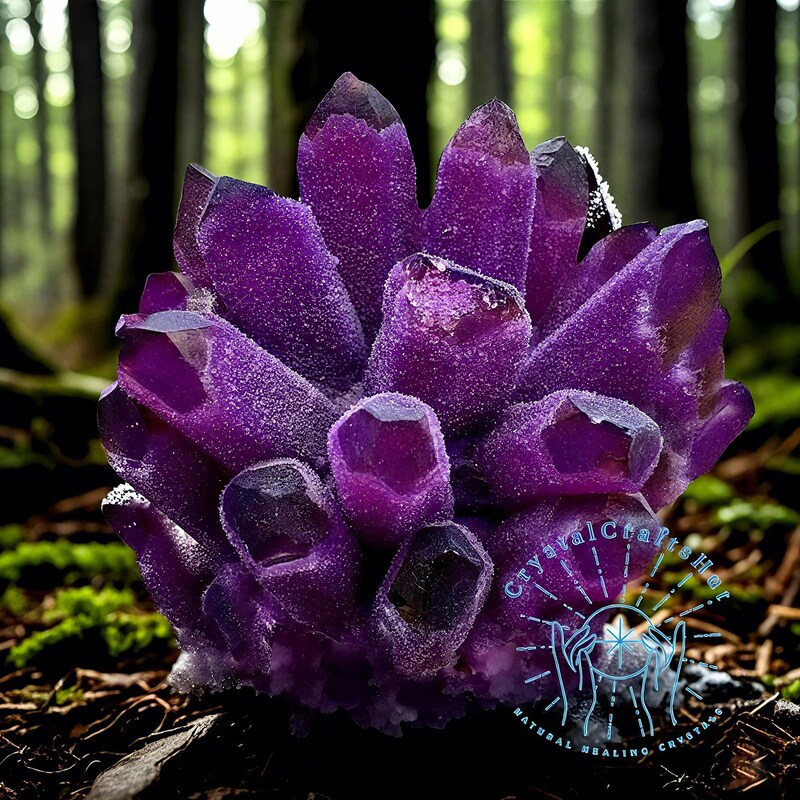Purple Rocks - Etsy