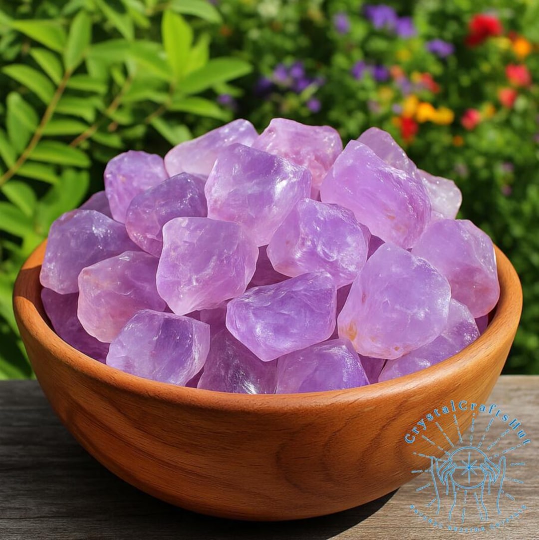 Raw Lavender Amethyst AAA+ Rough Lilac Crystal | Natural Grounding ...