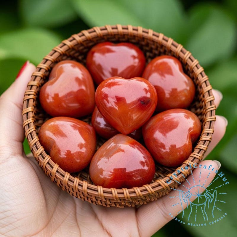 Red Crystal Heart - Etsy