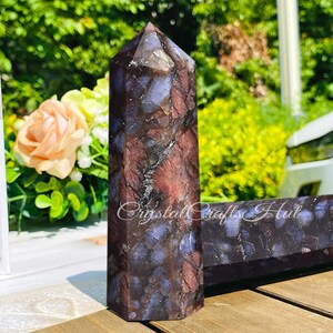 Galaxy Rhyolite Polished Tower Point, Mineral Specimen Gemstone Crystal ...