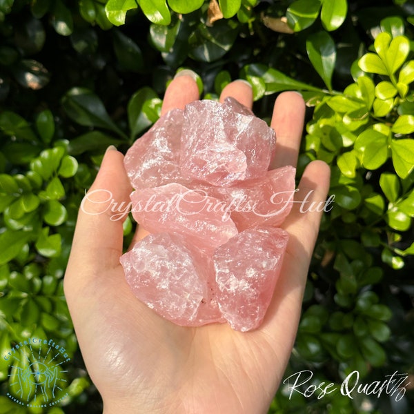 Rose Quartz Crystal - Etsy