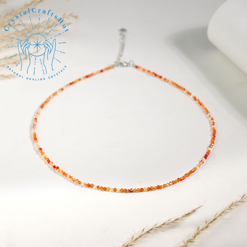 Rust Color Necklace - Etsy